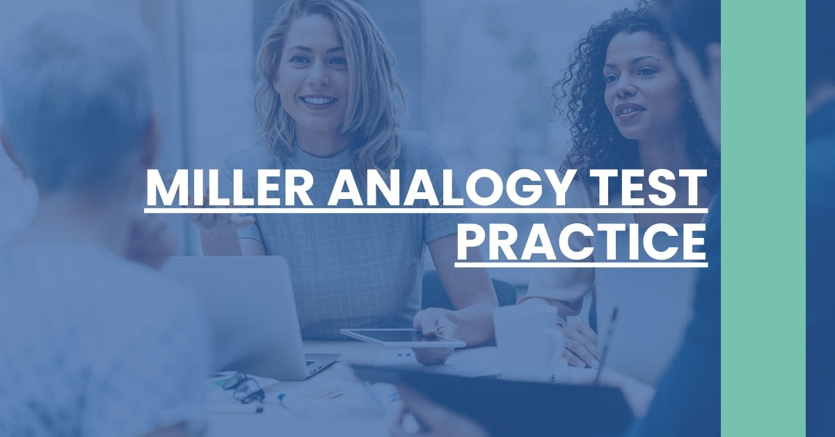 Miller Analogy Test Practice - MAT 101